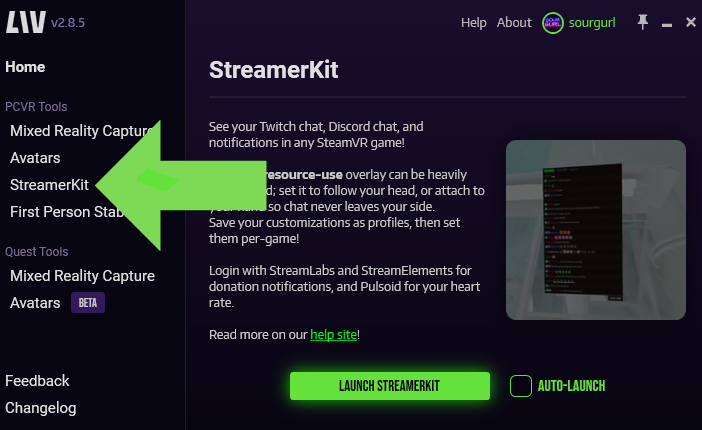 YouTube Chat in VR – LIV Help Desk
