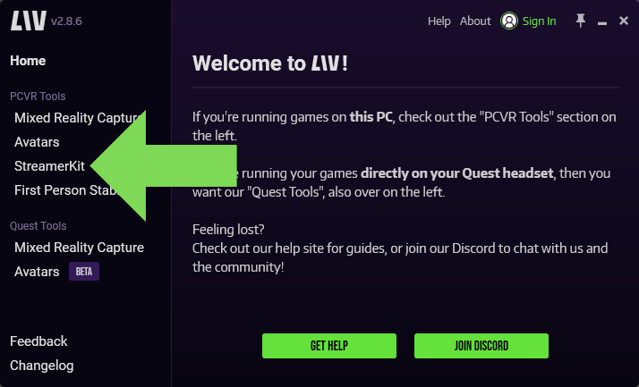 Twitch Chat in VR – LIV Help Desk