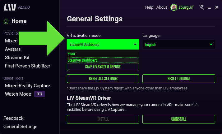General Settings – LIV Help Desk